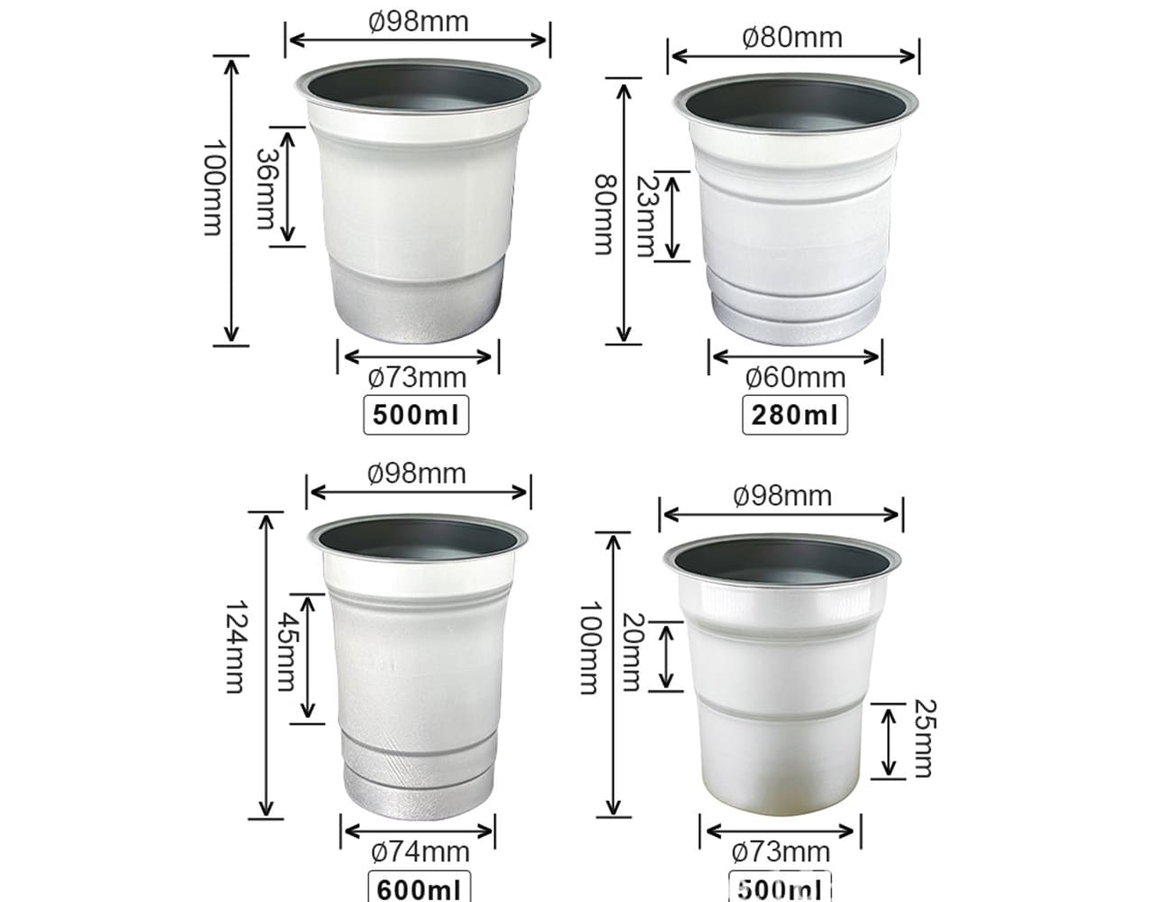 Recyclable Aluminum Cups Wholesale | AluSipper